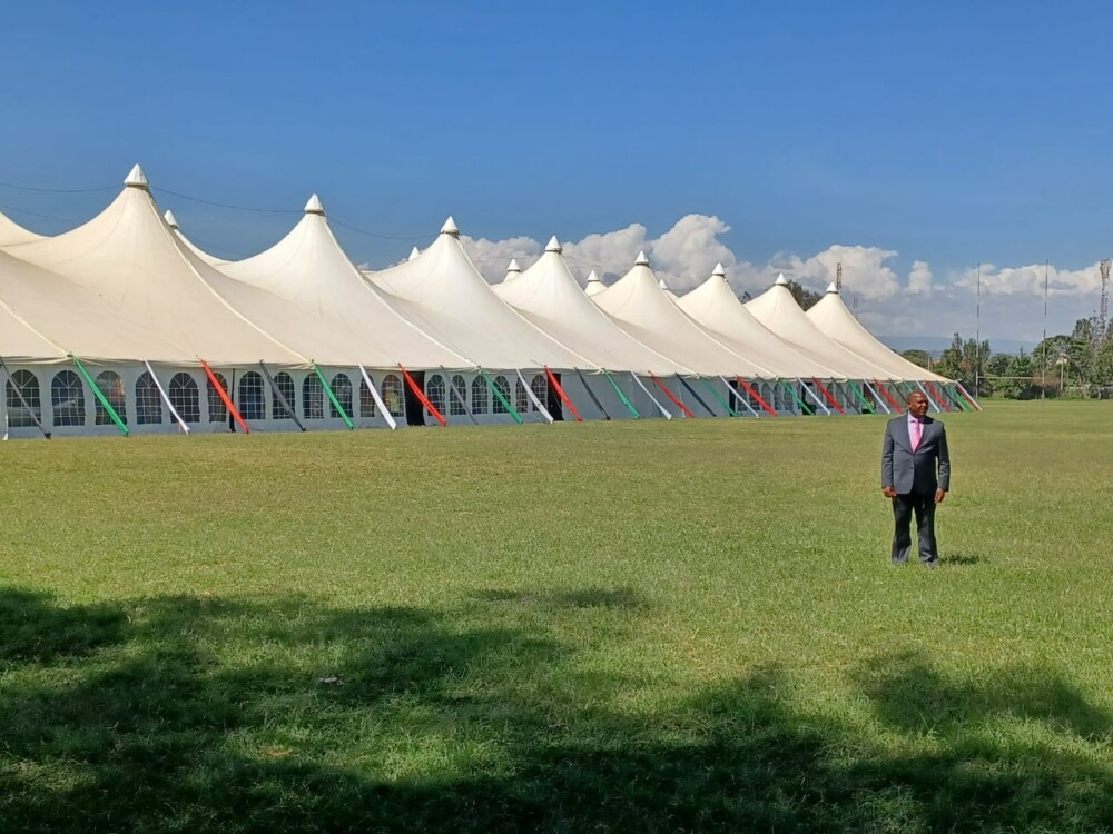Downs Baptist Church Woodingdean | Rally tent Kenya
