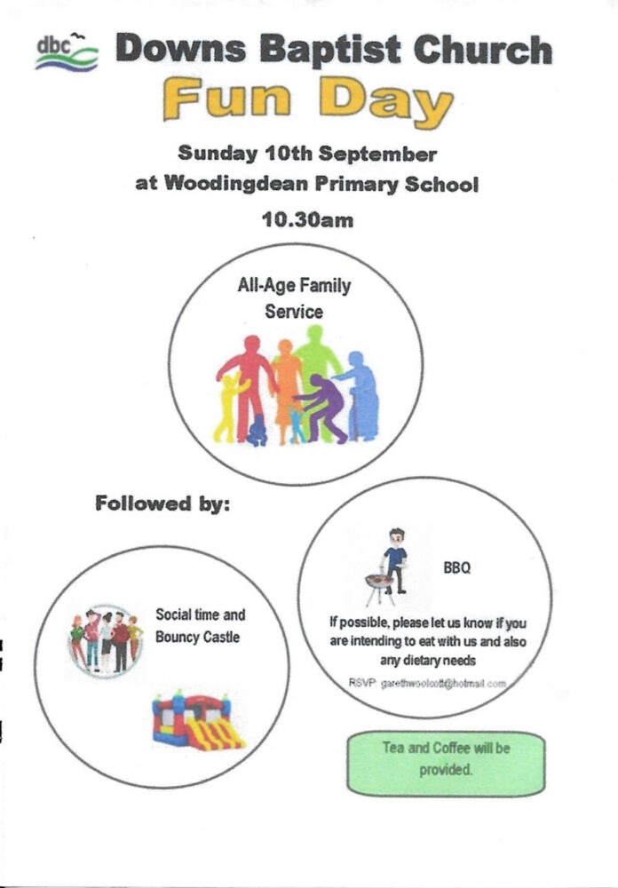 Downs Baptist Church Woodingdean | Fun Day 2023